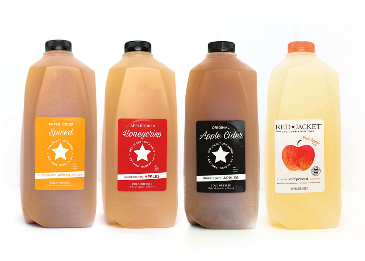 Create a 4-Pack (half-gallon bottles) – Red Jacket Orchards
